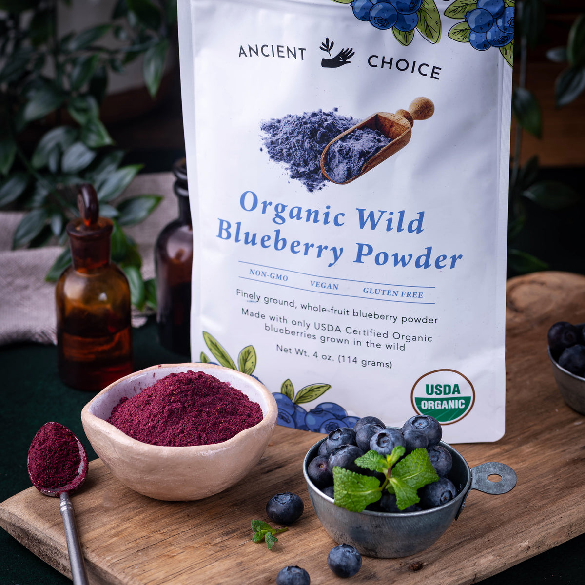 Organic Wild Blueberry Powder – Ancient Choice